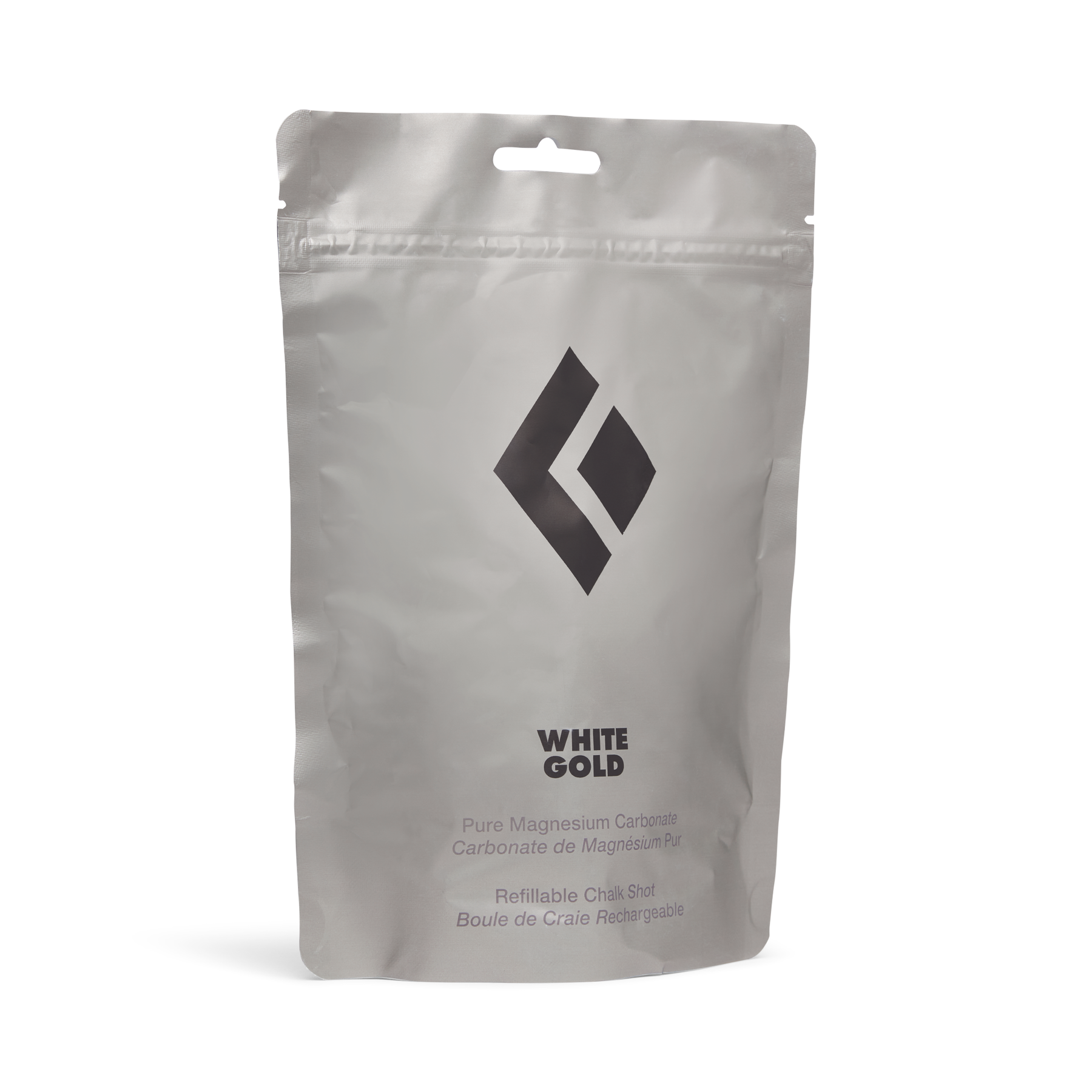 Refillable White Gold Chalk Shot – Black Diamond Australia